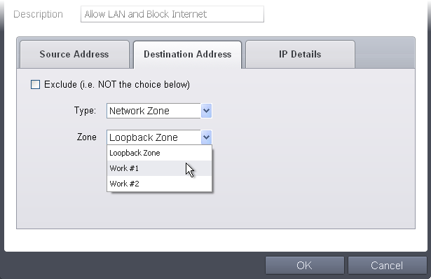 Blocking Internet Access while Allowing Local Area Network (LAN) Access - Comodo Internet ...
